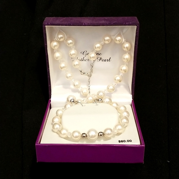 Kohl's | Jewelry | Genuine Mother Of Pearl Set | Poshmark
